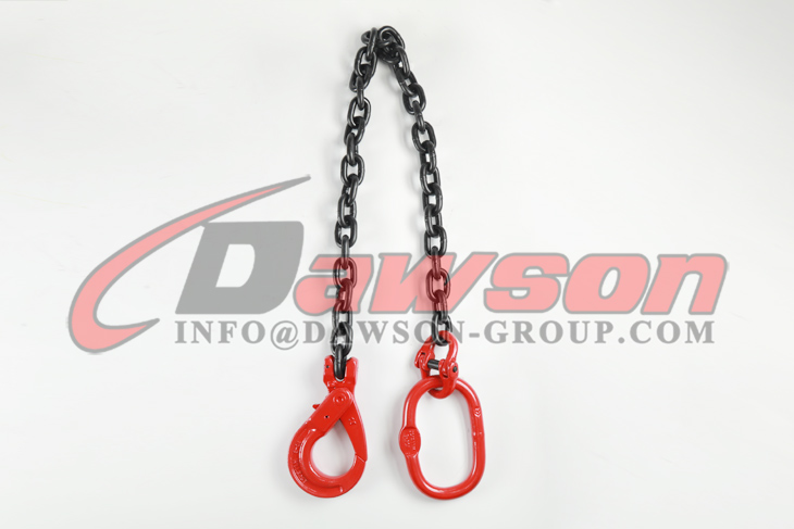 G100 Quadruple Legs Lifting Chain Slings / Grade 100 4-Legs Adjustable ...