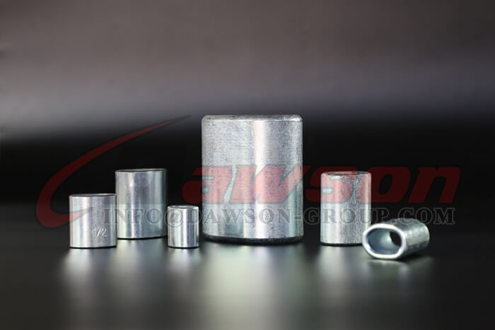 EN 13411 Wire Rope Aluminum Ferrules Form C with Inspection Hole ...