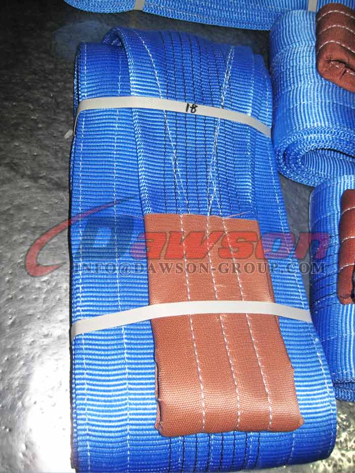 WLL 8 Ton Polyester Webbing Slings, 8000kg Endless Type Flat Webbing ...