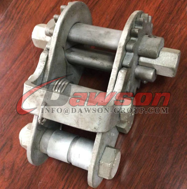 MBL 20T 20000KG 75MM 3'' Lashing Winches, Lashing Buckles, 75MM Lashing ...