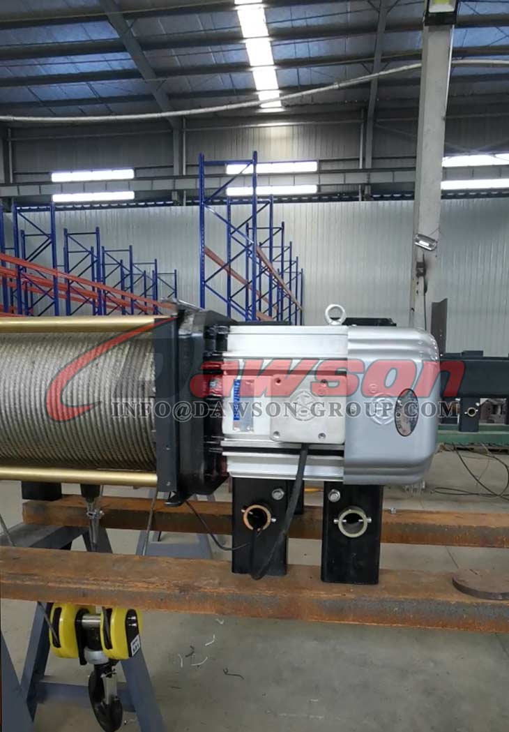 Push Electric Wire Rope Hoist, AC Electric Hoist for Mine Lifting ...
