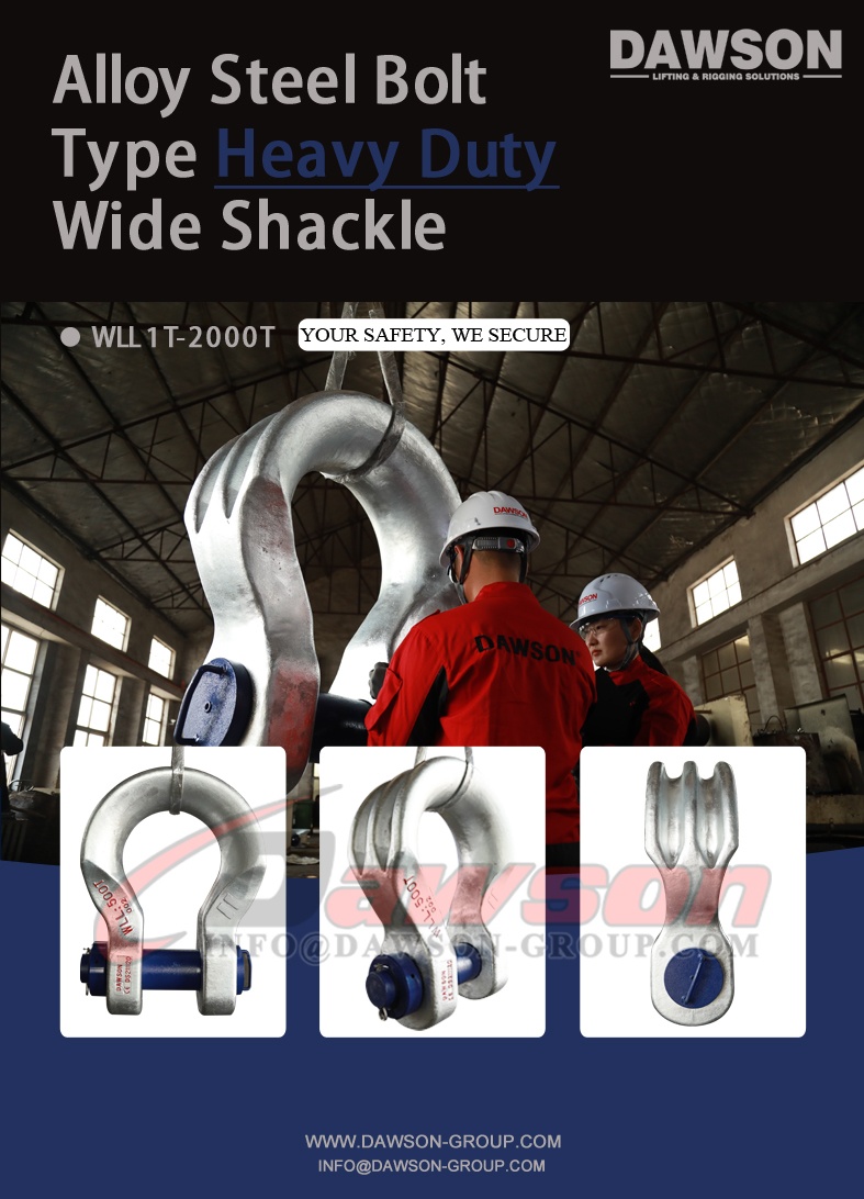 DAWSON Heavy Duty Shackles and Round Slings For Grand Ethiopian ...