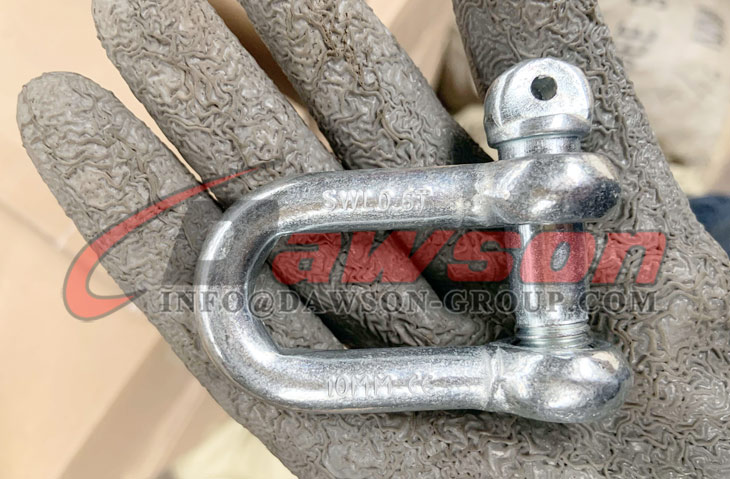 Galvanized Chain Shackle DIN 82101B, Shackles Form B - Dawson Group Ltd ...