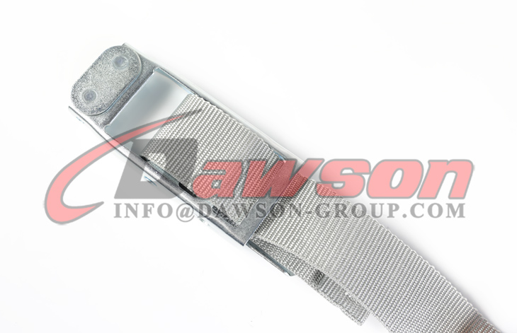 BS EN12195-2 45MM LC 350daN Black Gray Overcenter Buckle Straps with ...