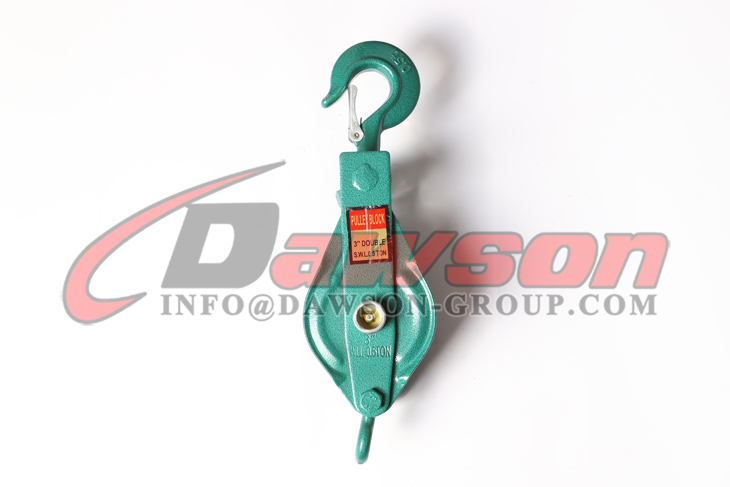 Open Type Pulley Block Double Sheave Block With Hook, snatch block ...