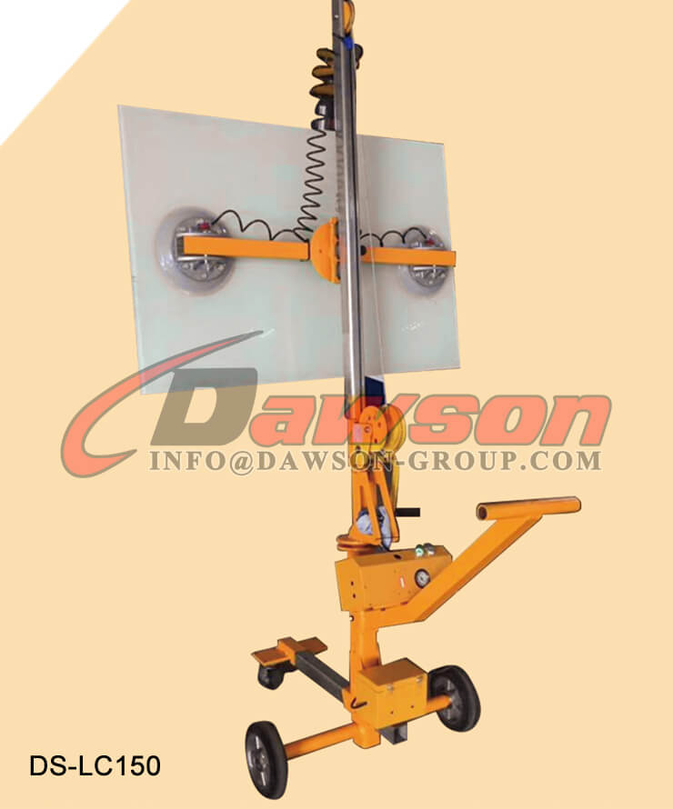 Glass Hoist, Manual Easy Operation Trolley with Sucker, Suction Glass ...