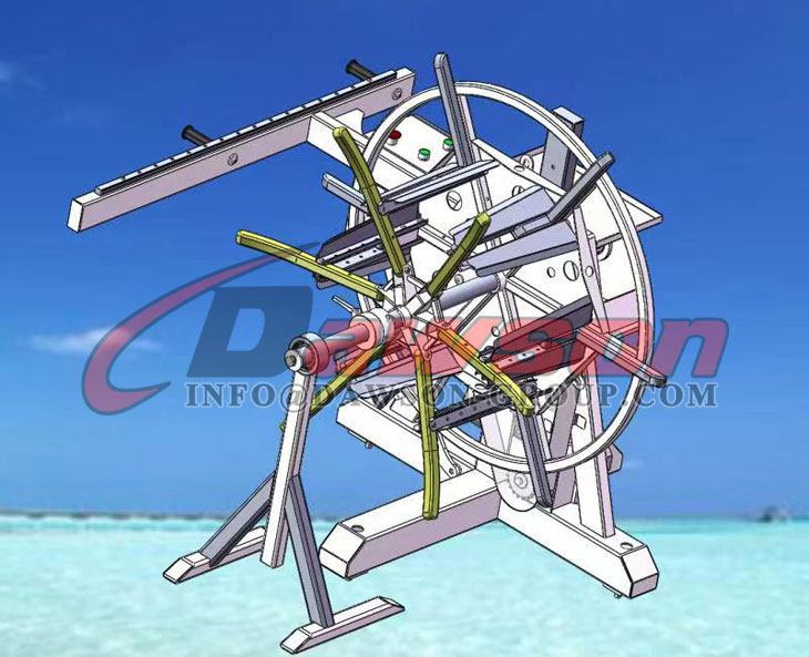 Wire Rope Coiling Machine, Wire Rope Coiling Machine with Coiling Rack ...