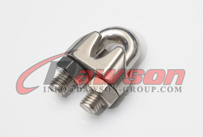 Stainless Steel Wire Rope Clip U.S. Type Forged Shape - Dawson Group ...