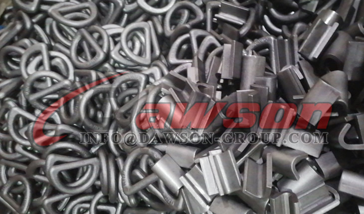 DS-AL-J1-36T Turnfoot D-ring 36Ton, Container D Ring, Fixed Fittings On ...