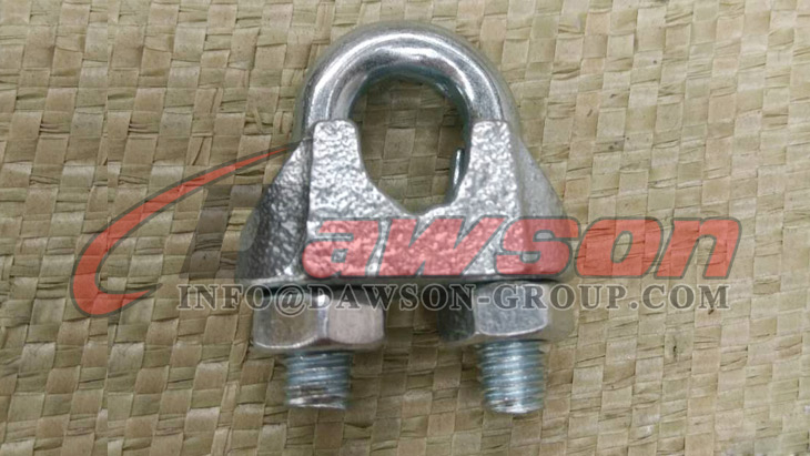 Din 741 Galv. Malleable Casting Wire Rope Clip, Cast Steel Galvanized ...