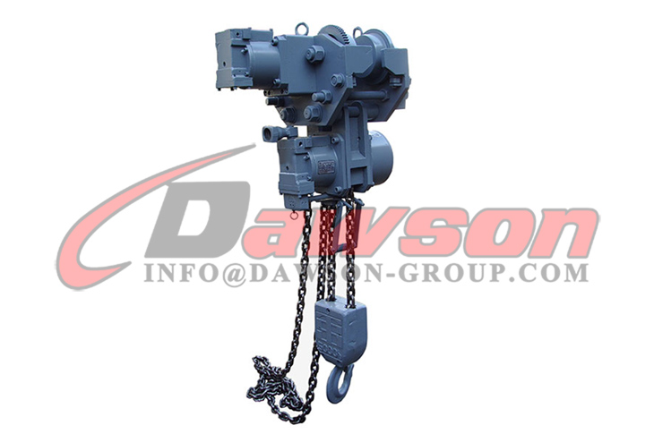 Pneumatic Air Hoist for Equipment Manufacturing, Pneumatic Air Chain ...