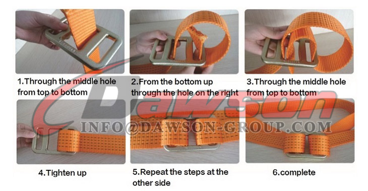 OWB4040 LC 4000KG/8800LBS BS 8000KG/17600LBS 40mm One Way Lashing ...