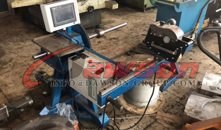 Wire Rope Coiling Machine, Wire Rope Coiling Machine with Coiling Rack ...