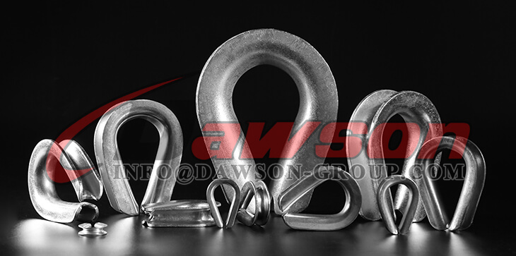 DAWSON DG-414SL Extra Heavy Wire Rope Thimbles (Shackle-Lock), Shackle ...