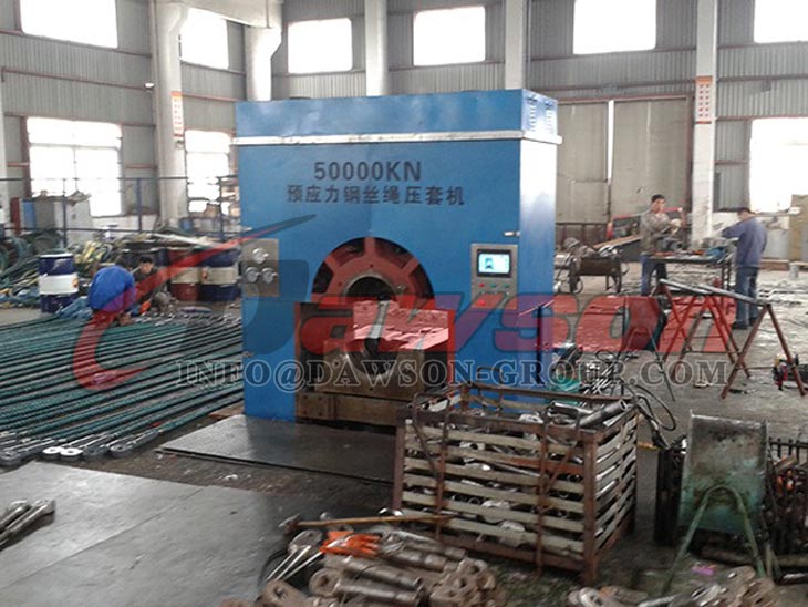 H-type Hydraulic Wire Rope Swaging Machine, Hydraulic Wire Rope ...